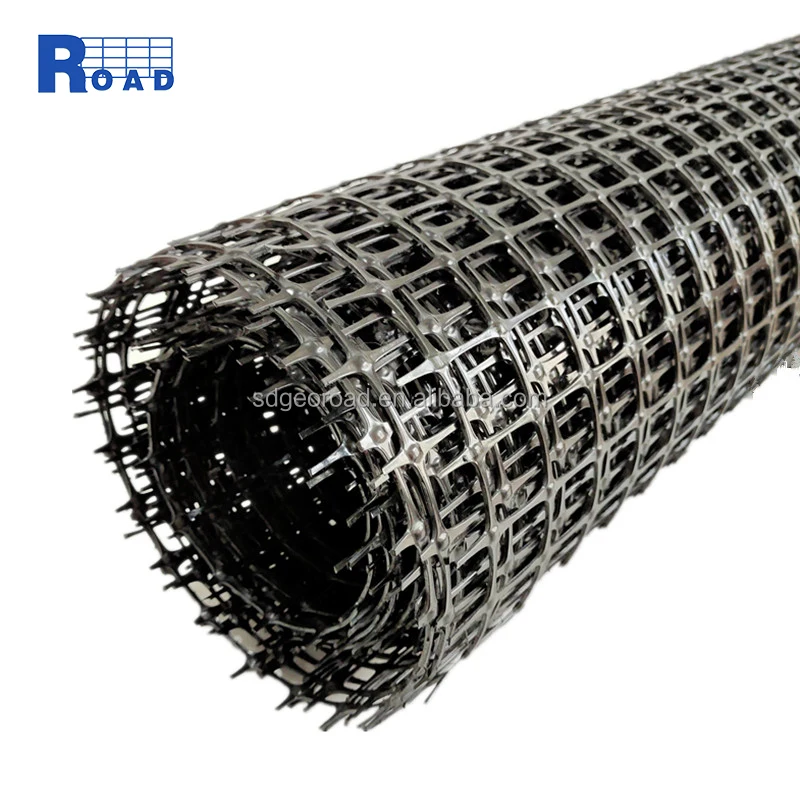 Geocomposite Biaxial Geogrid And Non Woven Geotextiles Composite 30 ...