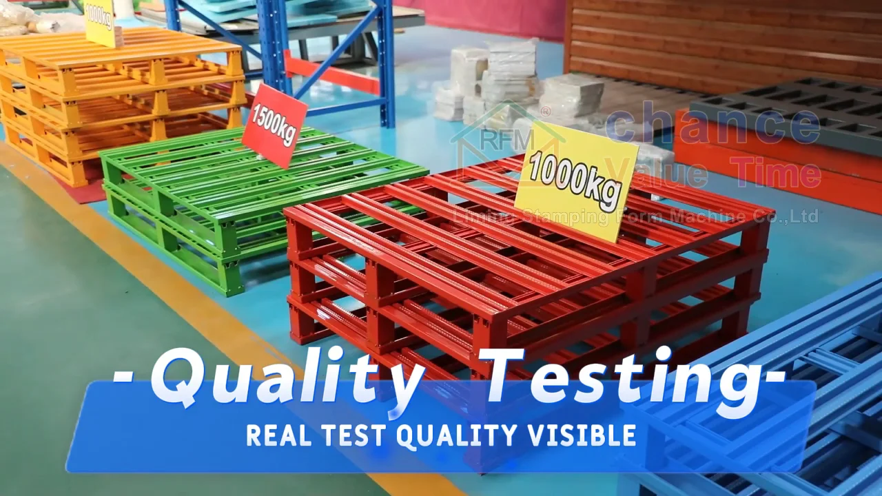 Galvanized Logistics Heavy Duty Warehouse Metal Euro Pallet Stacking ...