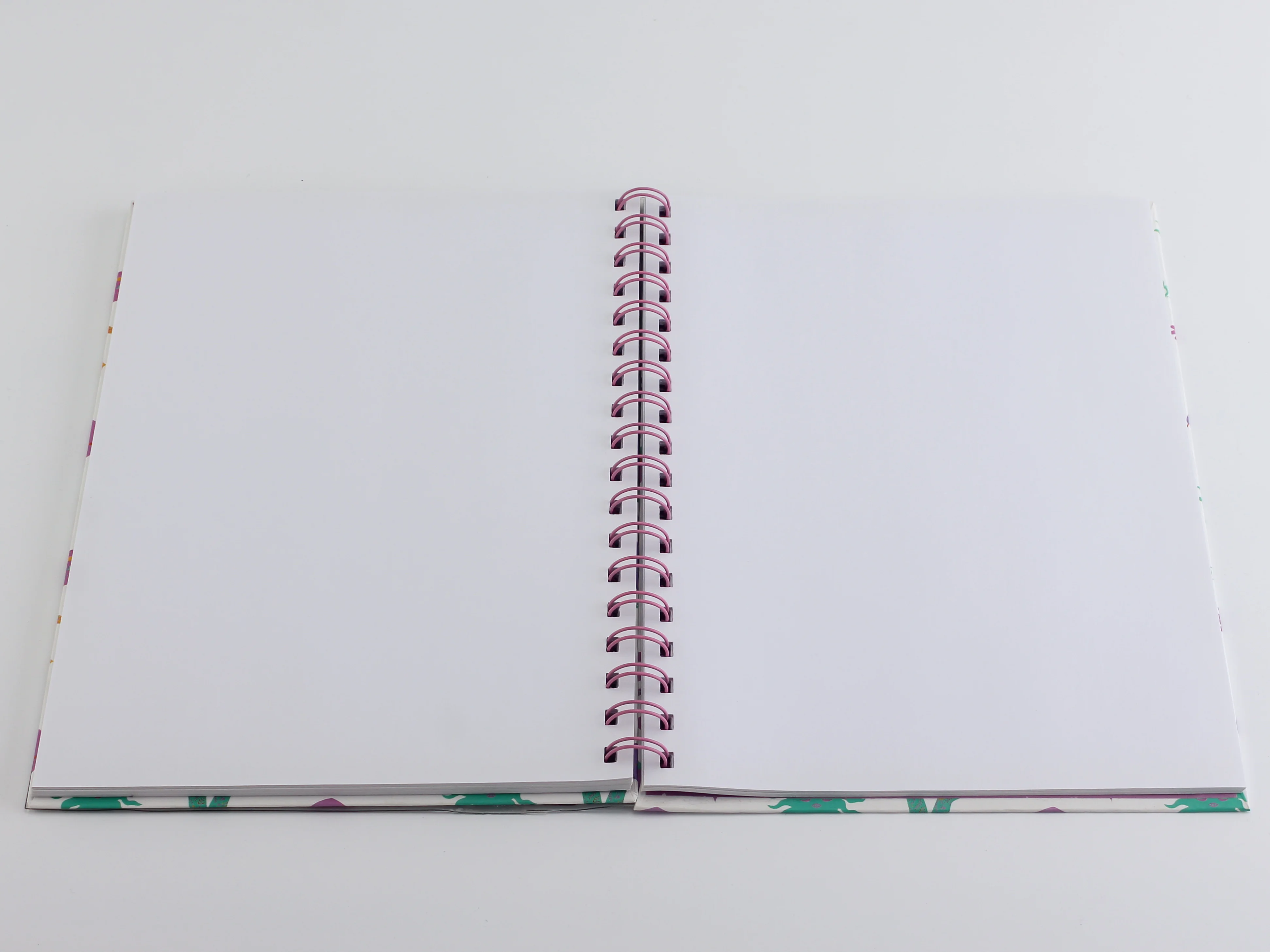 Custom Liquid Sequins Double Sprial Blank Notebook Notepad - Buy ...