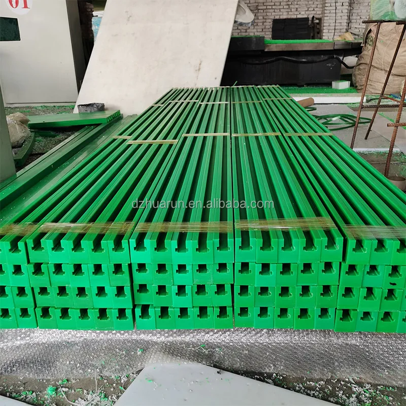 T-type Uhmwpe Plastic Conveyor Chain Annular Guide Rail In Polyethylene Conveyor Chain Drive ...