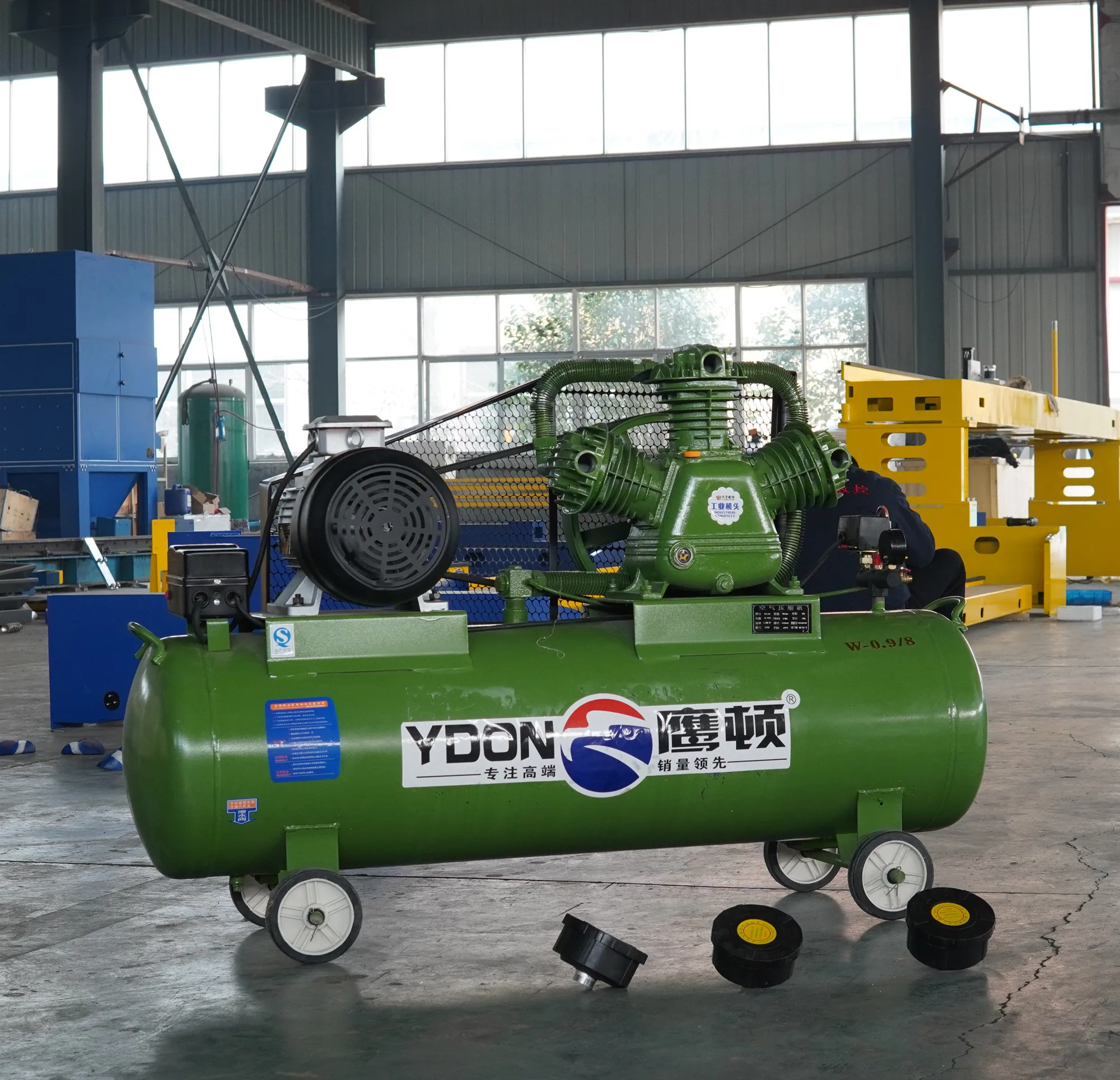 90L 4KW Efficiency Portable Air Compressor for CNC Plasma Cutting ...