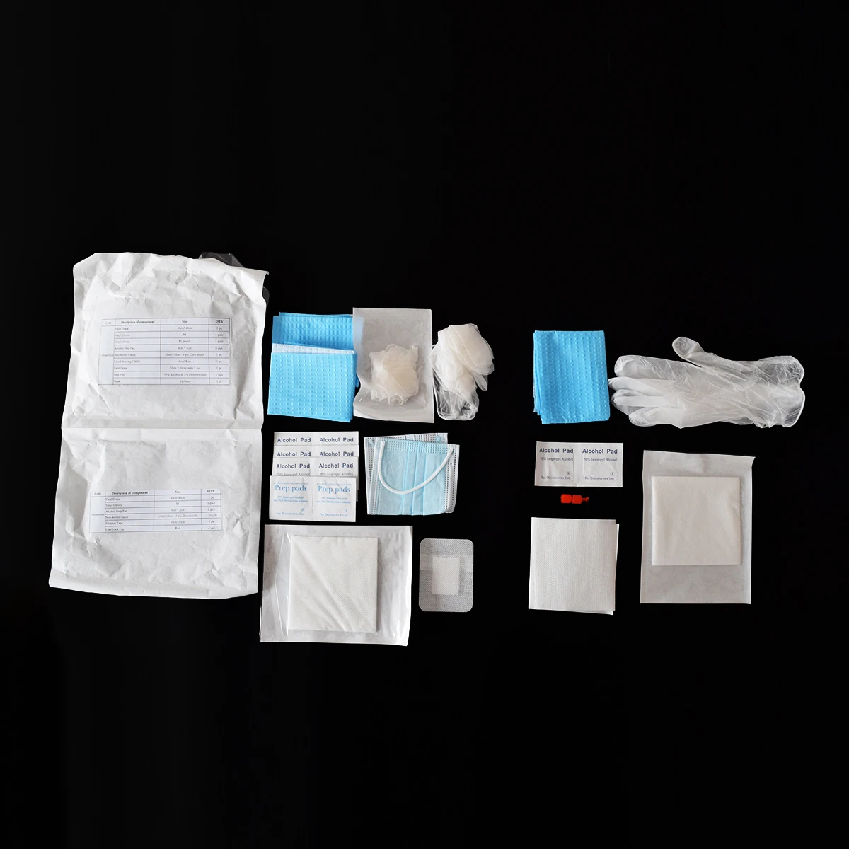 Dialysis on and off Kit - Disposable Surgical Care Dressing Pack