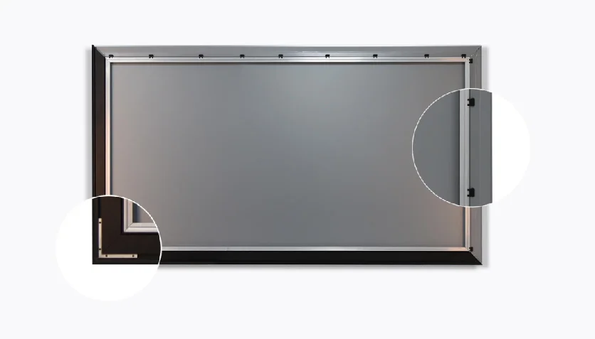 Screenpro 200 Inch Ambient Light Rejecting Projector Screen Alr Long ...