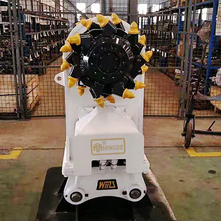 Drum Cutter For Cat320 Excavator Attachment Rock Milling - Buy Drum ...
