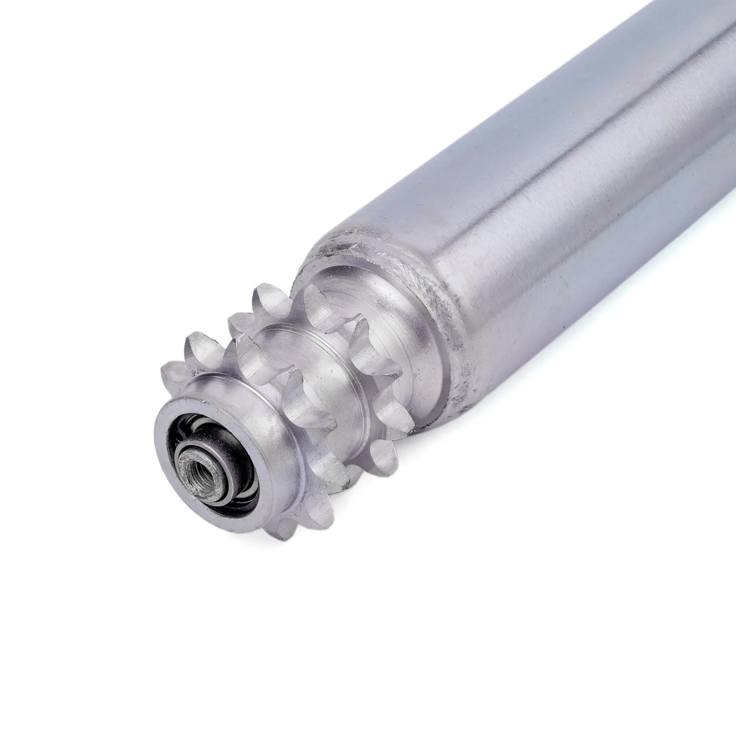 Chain Driven Live Roller Conveyor System Single Double Row Steel ...