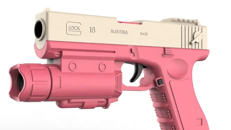 Hot Selling Mechanical Feel G18 Soft Bullet Toy Gun Soft Bullet Pistol ...