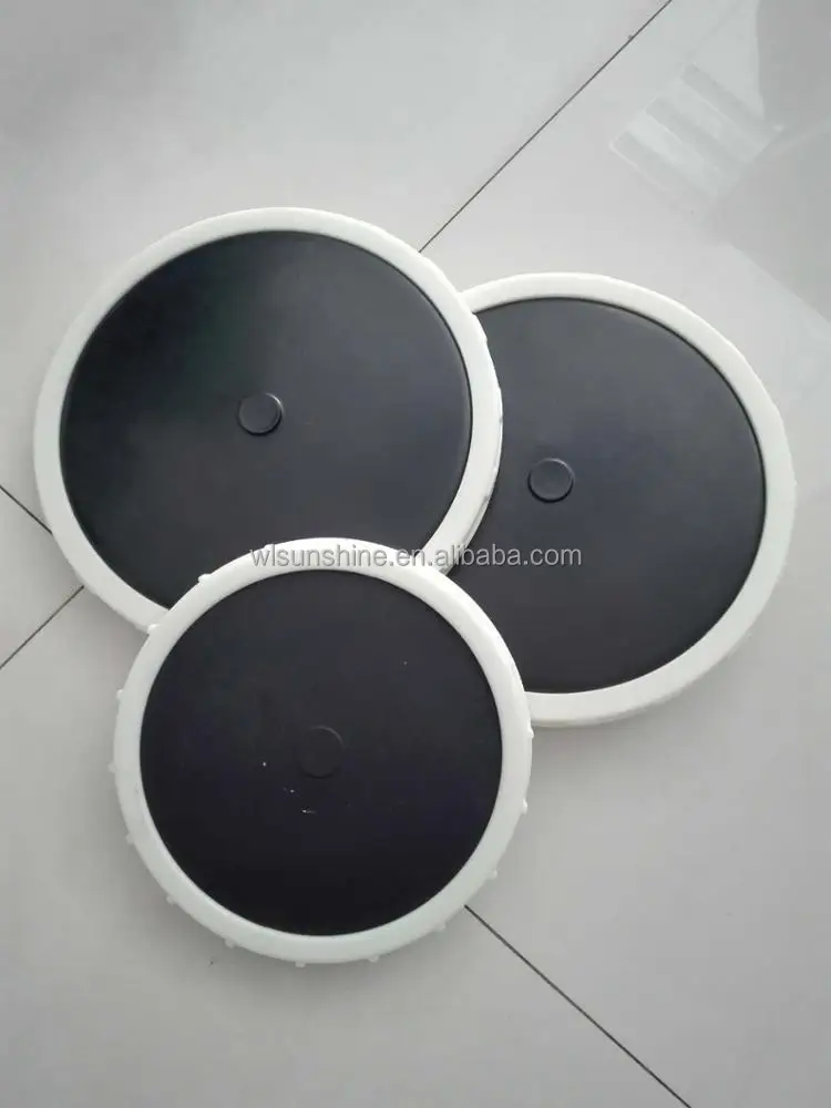 260mm Plate Type EPDM Aeration Membrane Air Fine Bubble Disc Diffuser ...
