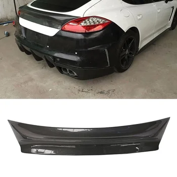 Carbon Fiber Rear Wing Spoiler For Porsche Panamera 970.1 Upgrades V ...