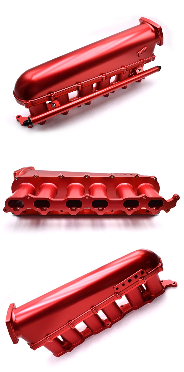 90MM Cnc+aluminum Intake Manifold for RB26 Engine Performance