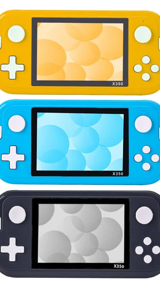 7.1 Inch Portable Arcade Fc Classic Retro Mini Game Console Lcd Double ...