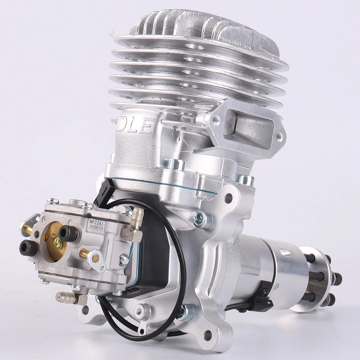 Dle85 Drone Gasoline Engine Single Cylinder Two-stroke Side Exhaust ...