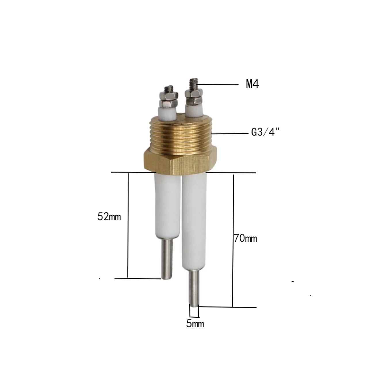 Vertical Level Sensor Water Level Gauge Water Level Probe Conductivity ...