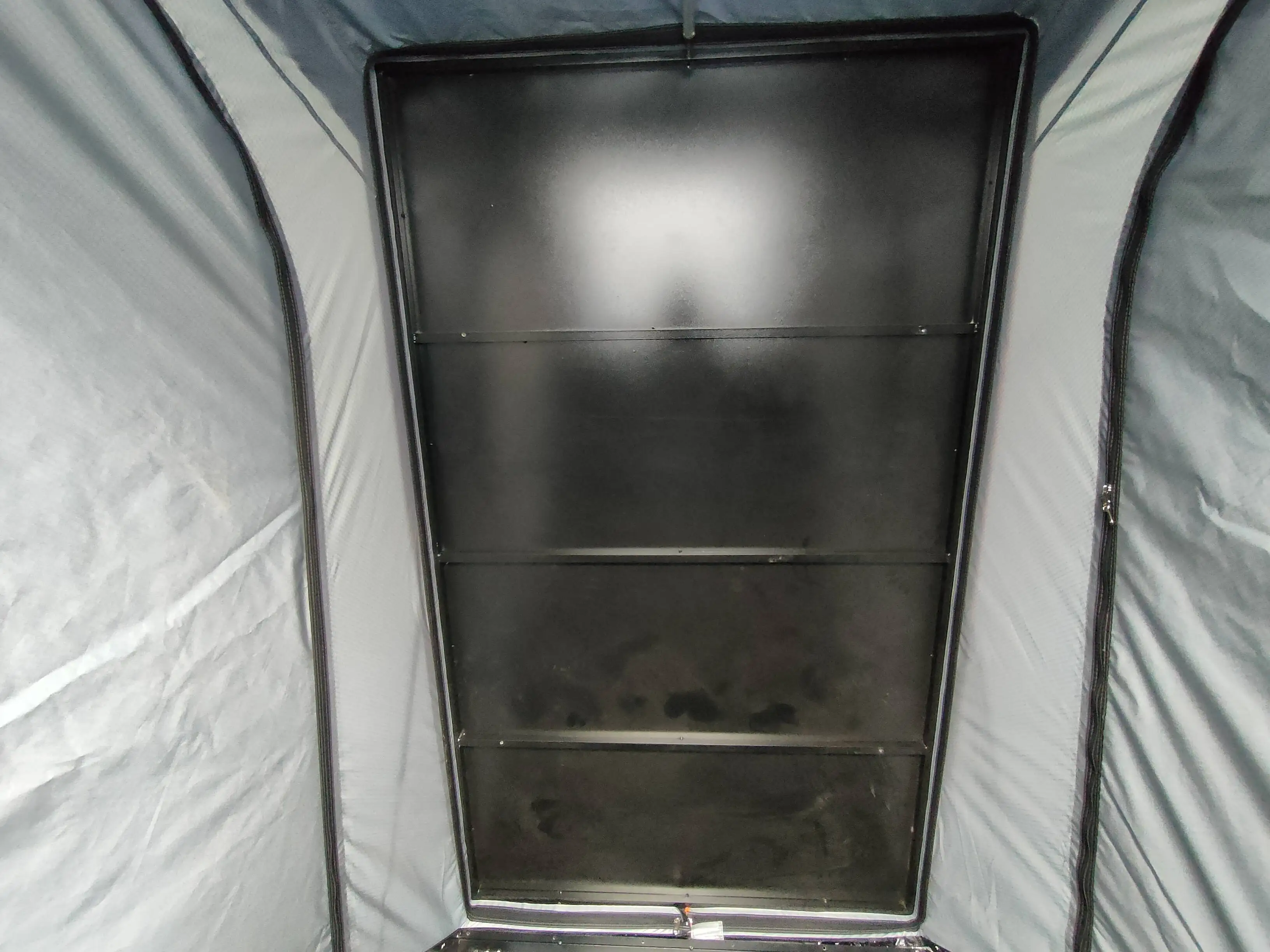 Sunday Campers Hard Aluminum Shell Rooftop Tent - Waterproof Camping Tent