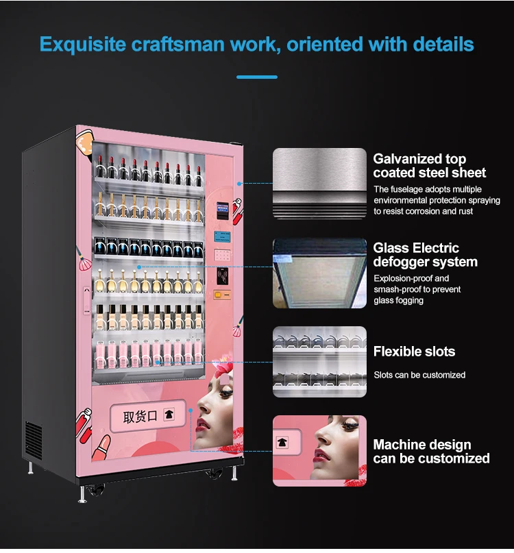 Automatic Eyelash Vending Machine For False Lashes Hair - Buy Vending ...