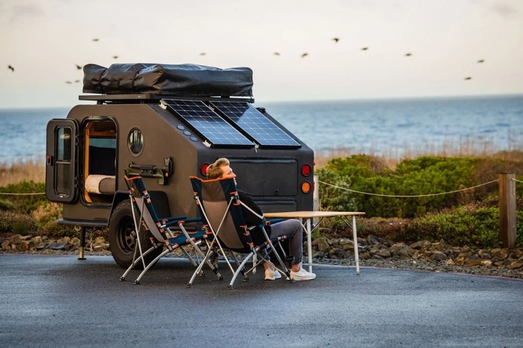 Ecocampor Small Lightweight RV Caravan Travel Camper Trailer