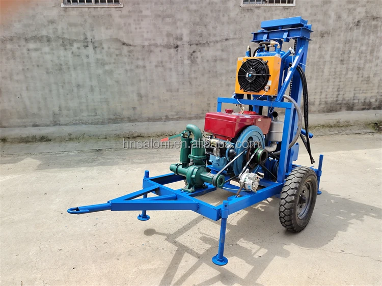 100m,150m,200m,300m,350m,600meters Steel Crawler Mounted Water Well ...