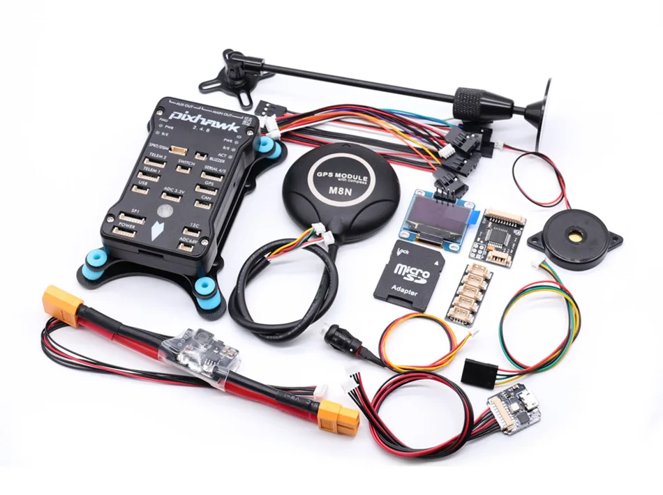 Pixhawk2.4.8 Flight Control+i2c+ppm+rgb+oled+shock Absorption+bracket ...