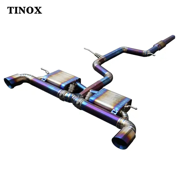 Valvetronic Titanium Alloy Catback Exhaust For Volkswagen Gti Vw Golf ...