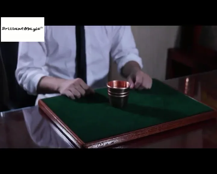 Brilliantmagic Brass Chop Cup Magic Trick Set - Buy Magic Chop Cup ...