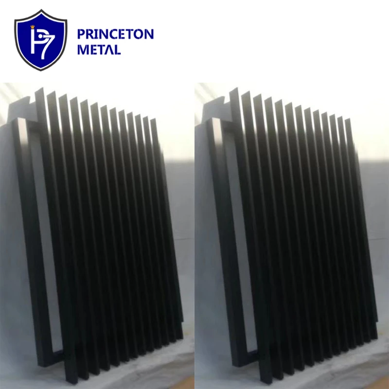 Princeton 3D Vertical Aluminum Blade Radiator Garden Fence Elegant ...