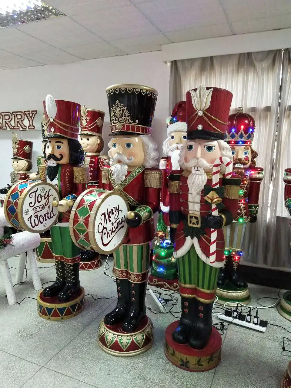 Christmas Nutcracker Soldier - Animated Outdoor Decoration