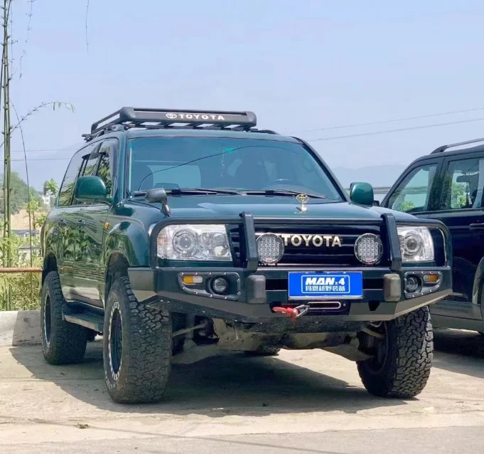 Oem 4x4 Steel Bull Bar Front Bumper For Lexus Lx470 Lc100 - Buy Front ...