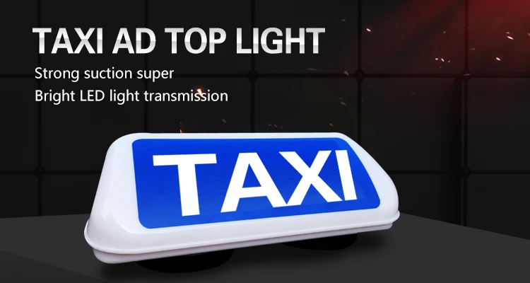 Transparent Led Line Light Box Taxi Top Led Display/car Top Sign Led ...