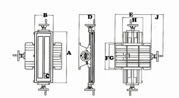 Cast Iron High Precision Cross Slide Worktable - Australia