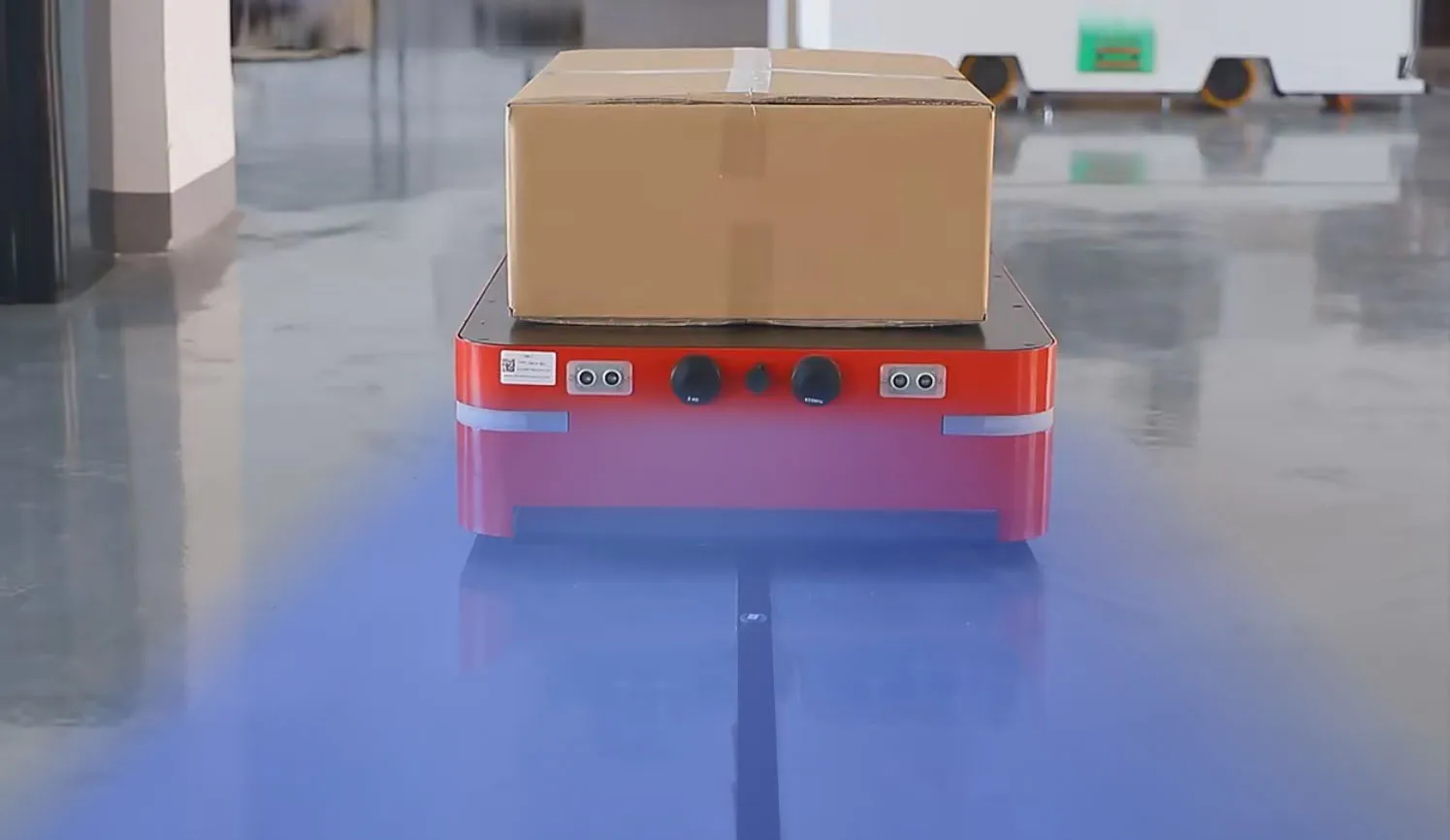 Automated Guided Vehicle AGV Small Fast Industrial Robot Chassis with ...
