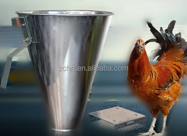 Poultry Chicken Killing Bleeding Cone In Slaughterhouse - Buy Poultry ...