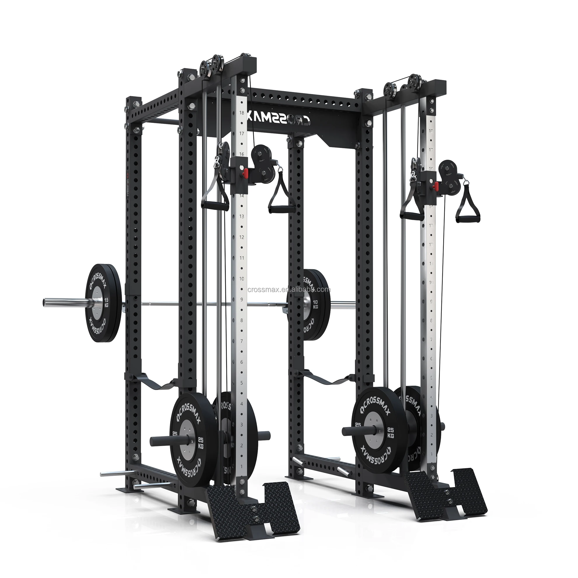 2023 Crossmax Full Half Power Rack with Cable Attachment