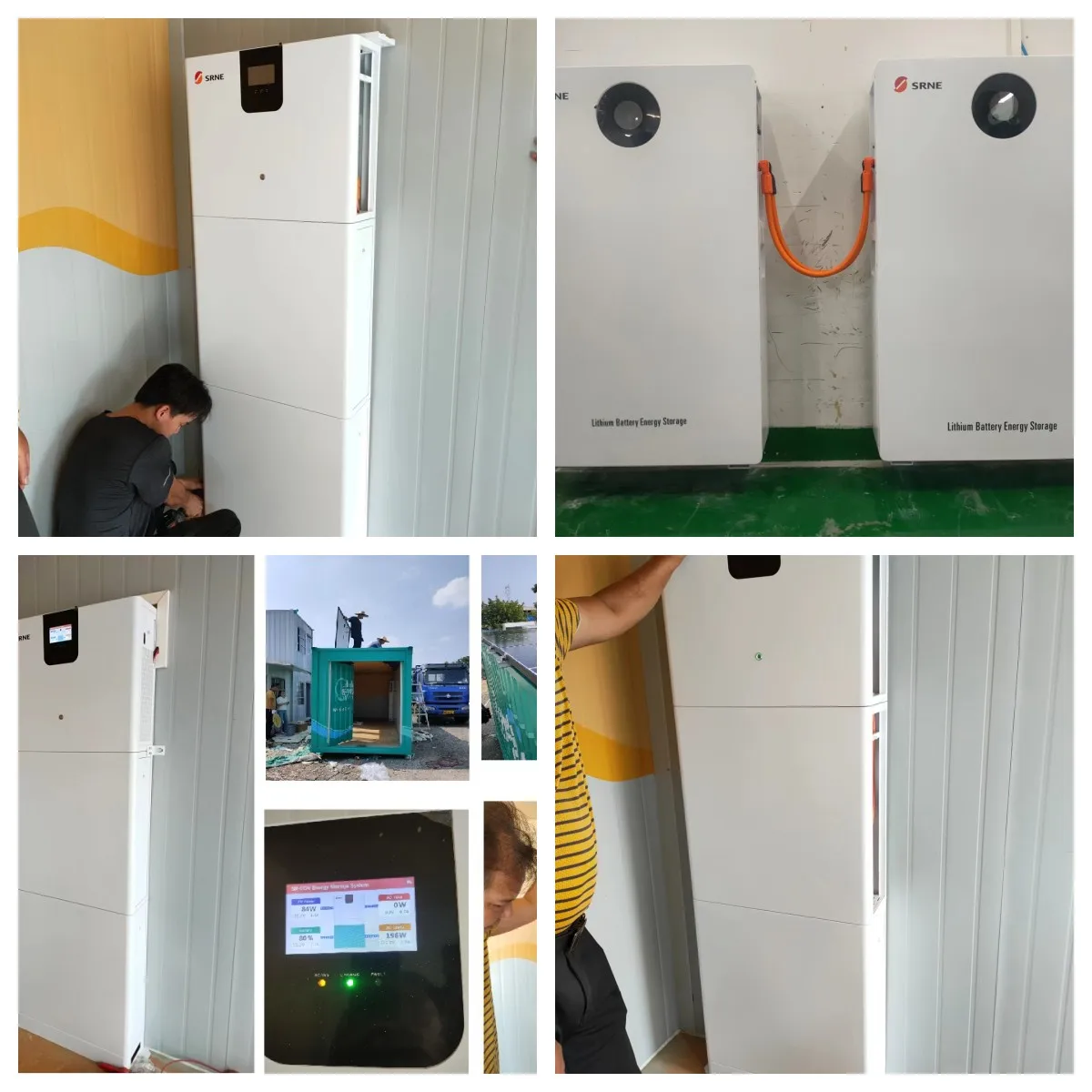 SRNE 48V 10Kwh LiFePO4 Lithium Battery Energy Storage System for Solar ...