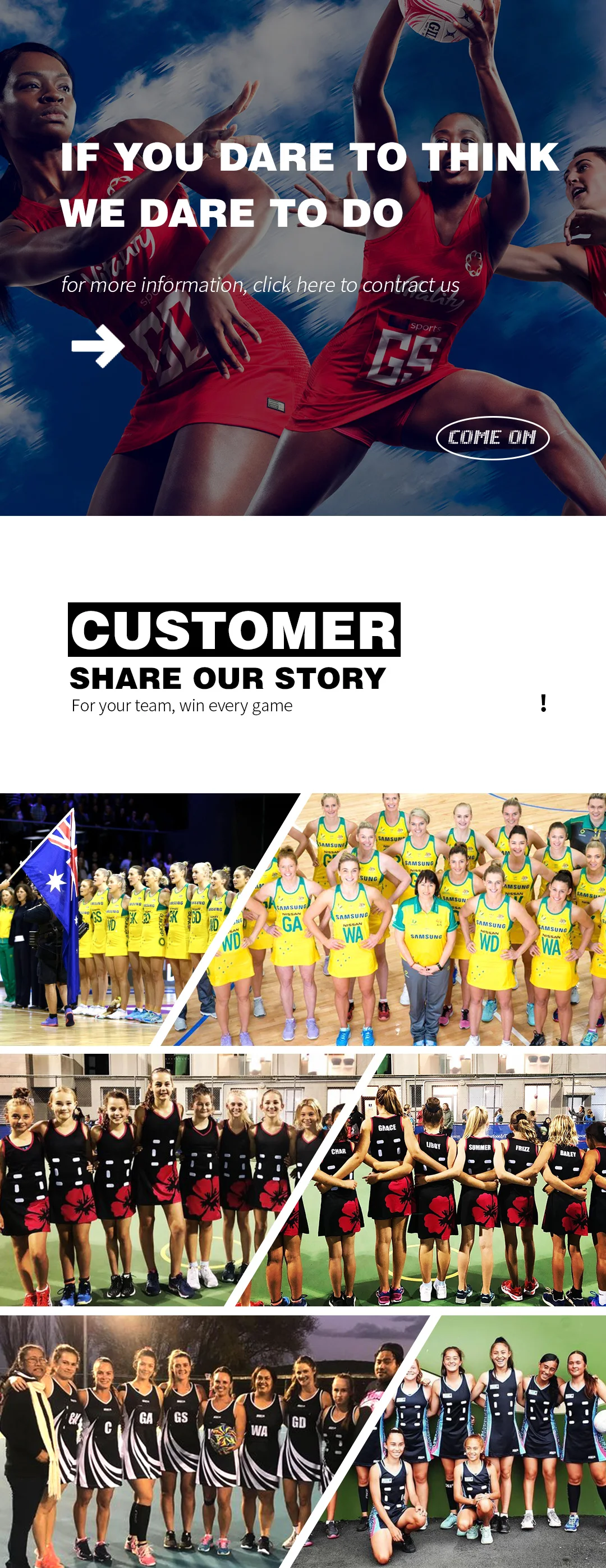 Custom Sublimated Netball A Line Dress - Quick Dry & Breathable