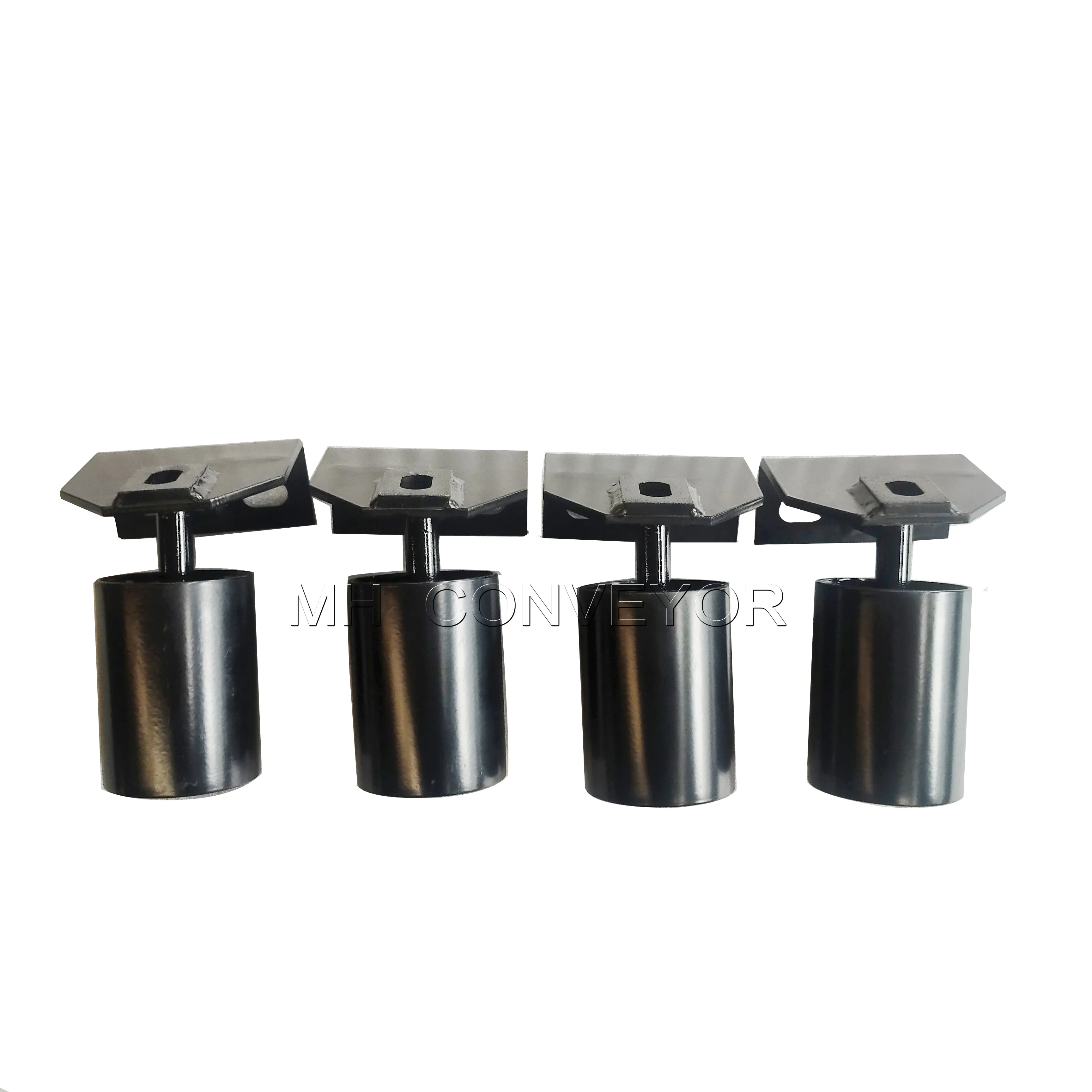 Polyurethane Coated Rubber Wing Roller Conveying Equipment Anti ...