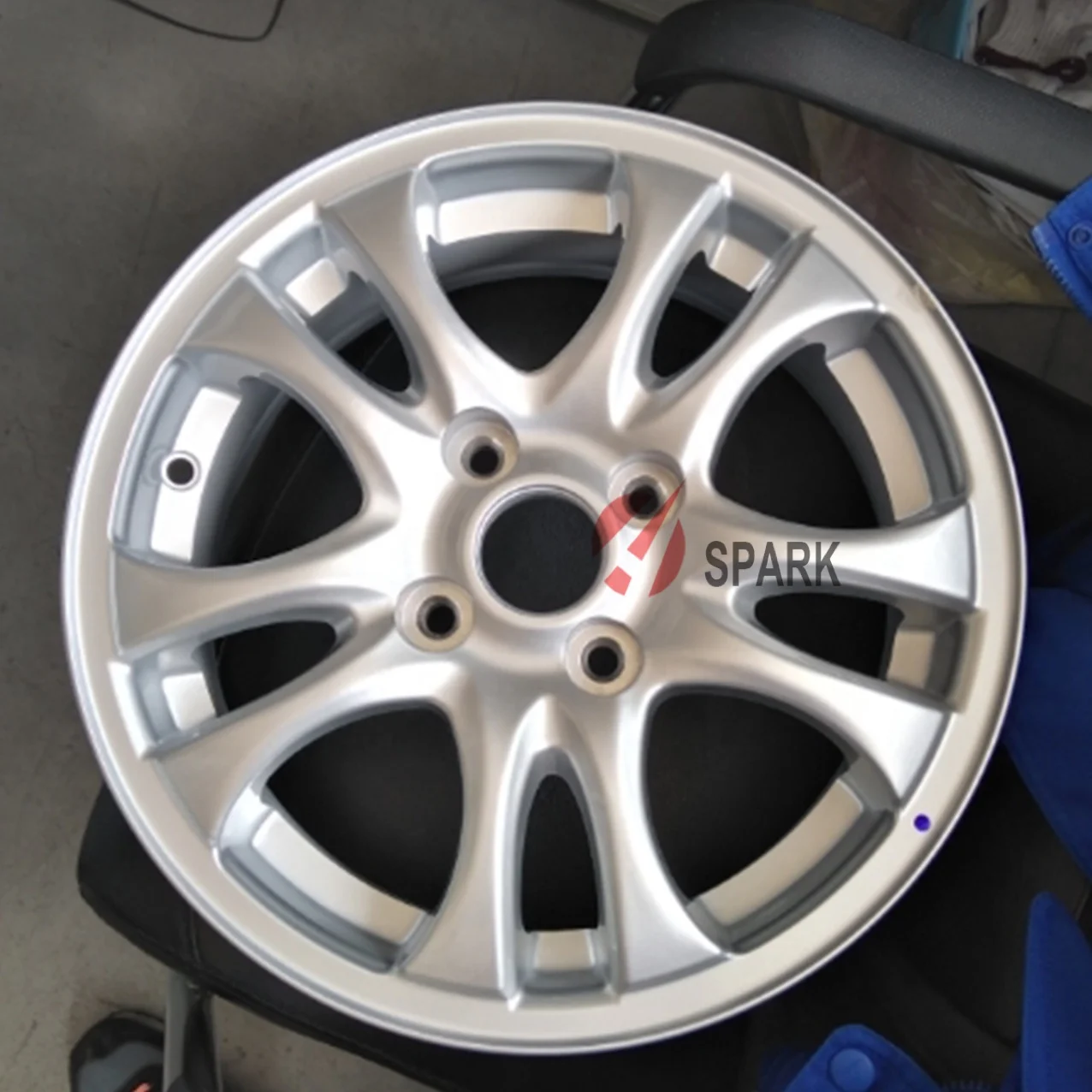 Super Chrome Bonding Powder Coating - Transparent Candy Red