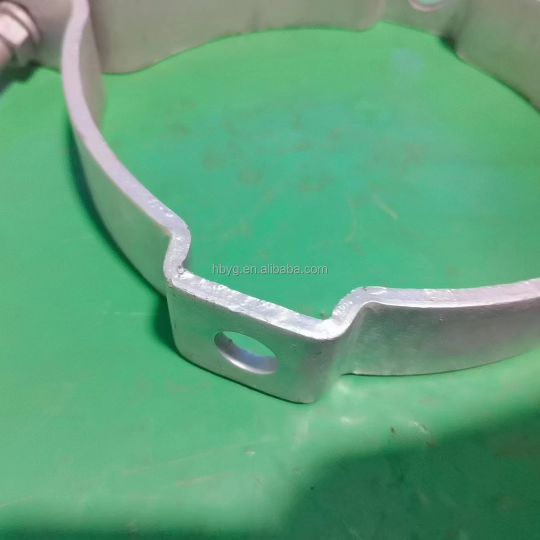 Hot Dip Galvanized Mild Steel Professional Manufacture Pole Band Pole ...