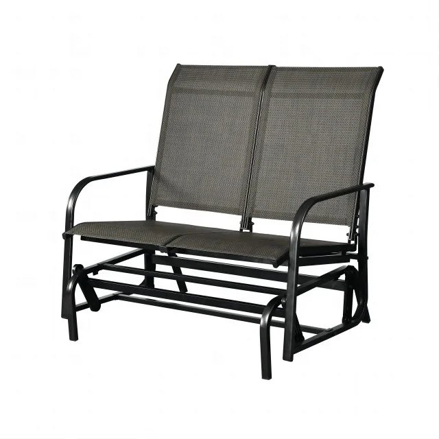 Two Seater High Back Sling Glider - Buy Nursing Glider Chair,Outdoor ...