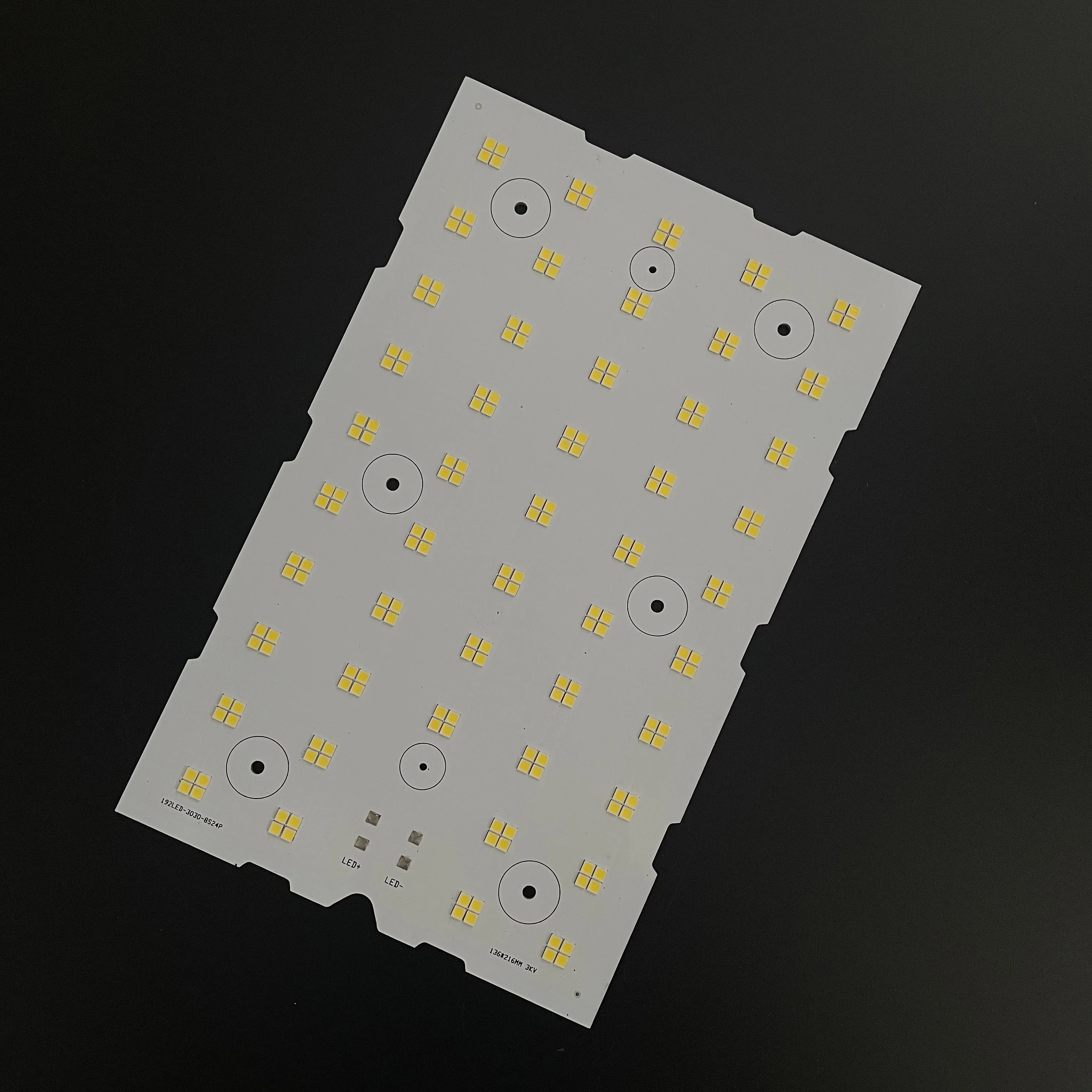 Custom Made Aluminum 120W Smd 3030 Led Lighting Pcb Board