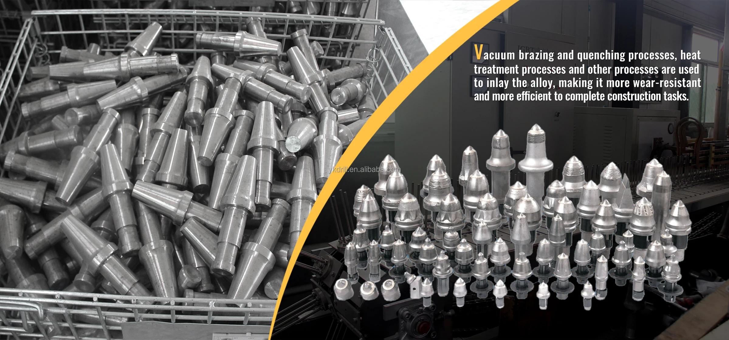 Asphalt Cold Planer Teeth For Milling Machine Milling Machine Cutting ...