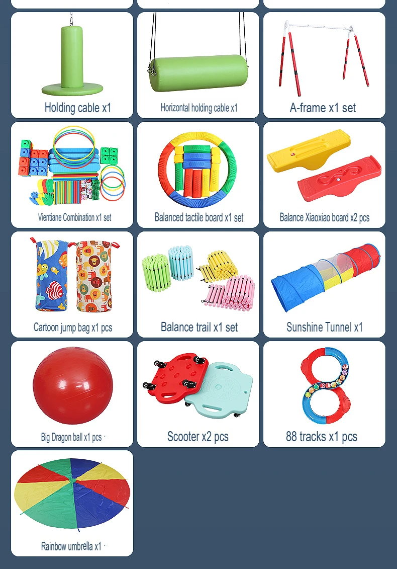 Moetry Occupational Physical Activity Playsets for Kids