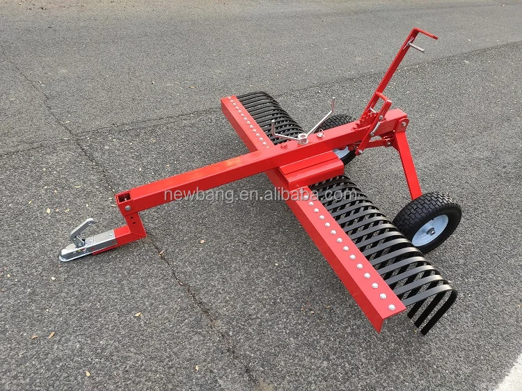 ATV Attachment Landscape Stick Rake Tow Behind ATV and UTV for Sale
