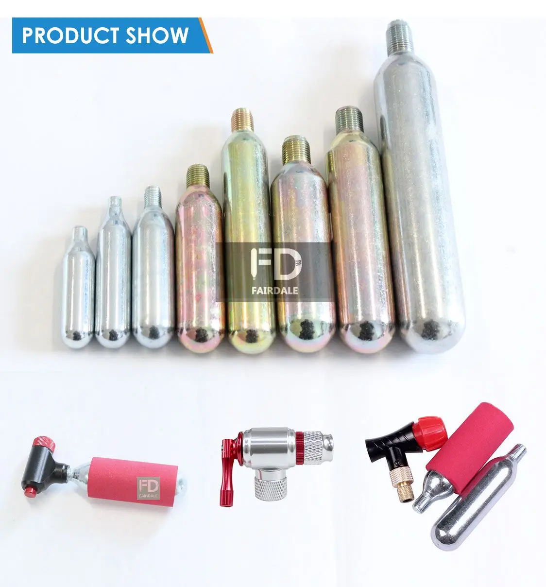 Small Carbon Dioxide Cylinders Co2 Gas Cartridges 33g 17g 18g 22g 16g ...