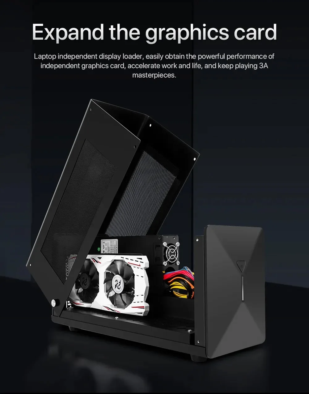 Thunderbolt Graphics Card Docking Station - Portable GPU