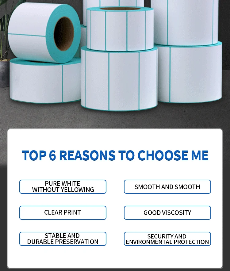 Prime 4x6 Shipping Labels - Customized Thermal PP Stickers