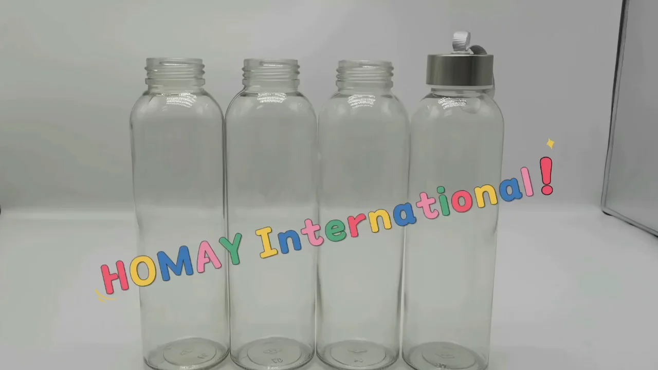Homay Packaging Wholesale Clear Glass Bottle With Screw Cap For ...