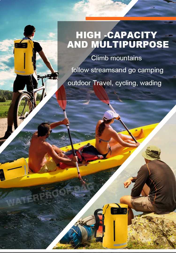 Customized Logo 500d Pvc Tarpaulin Float Boat Beach Gear Water Proof ...