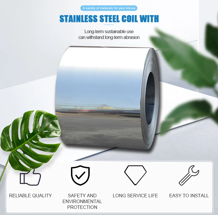 201 & 316 Stainless Steel Coil 300 Series Rolled 2mm Thick 409L 304L ...