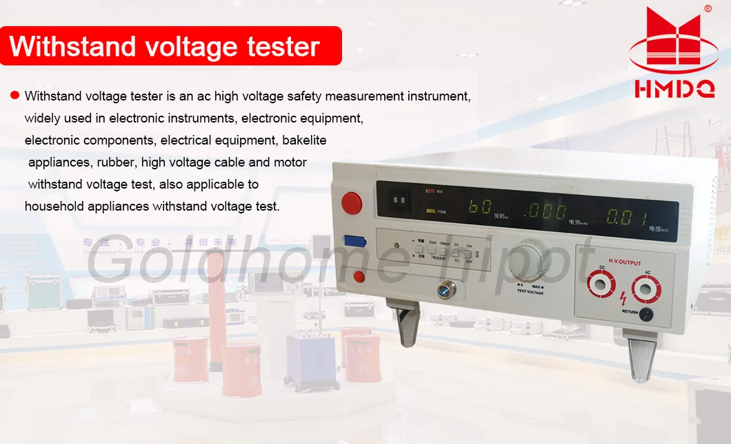 AC/DC Hipot Dielectric Test Set - High Voltage Tester