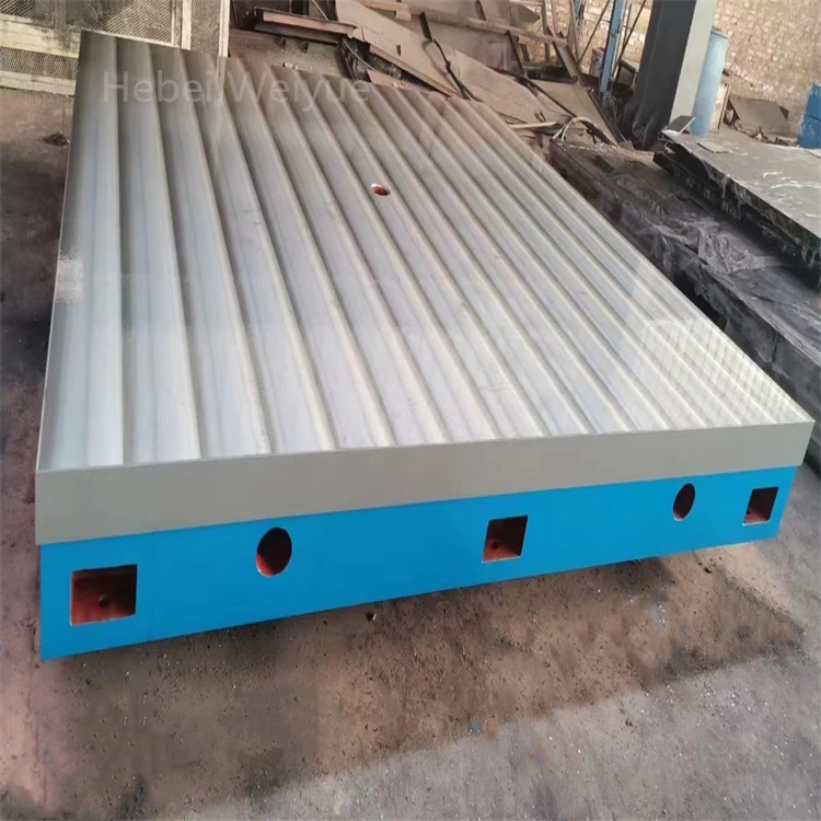 Cast Iron Bed T-slot Panel Cast Iron Base Plate - Buy Precision Cast ...