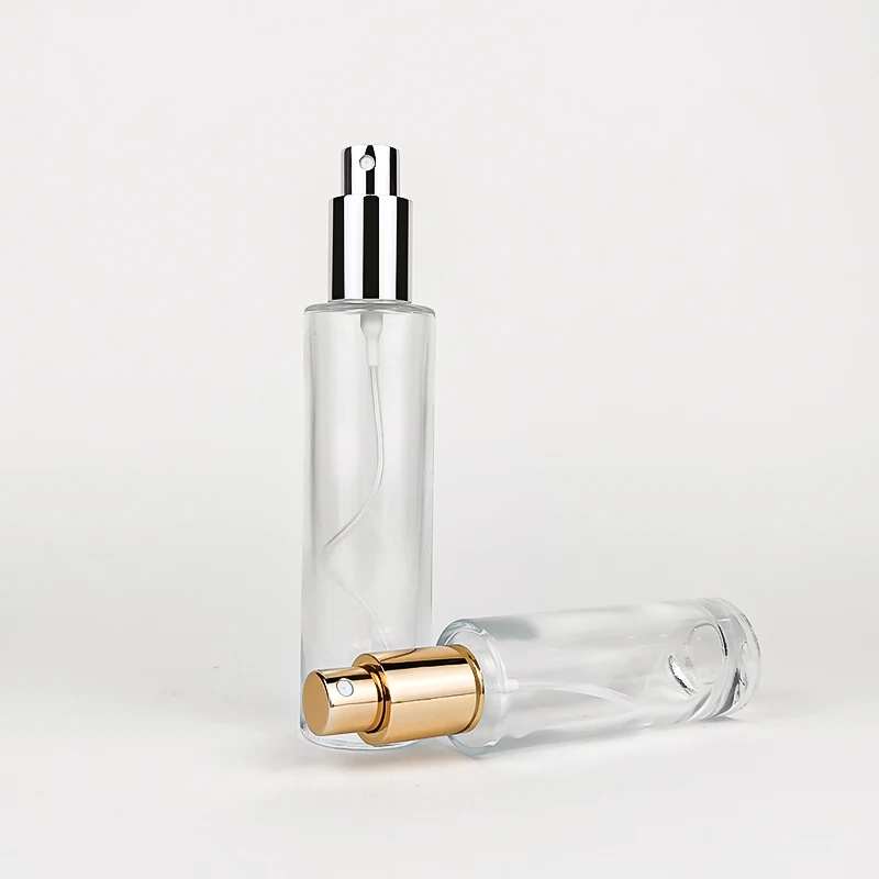 Transparent Tall And Slender Perfume Bottle Glass Mini Packaging Empty ...